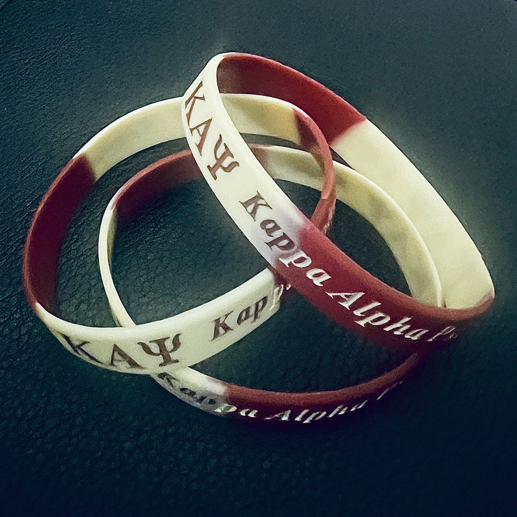 NUPE KAVE KAPPA ALPHA PSI FRATENITY 1911 SILICONE BANDS