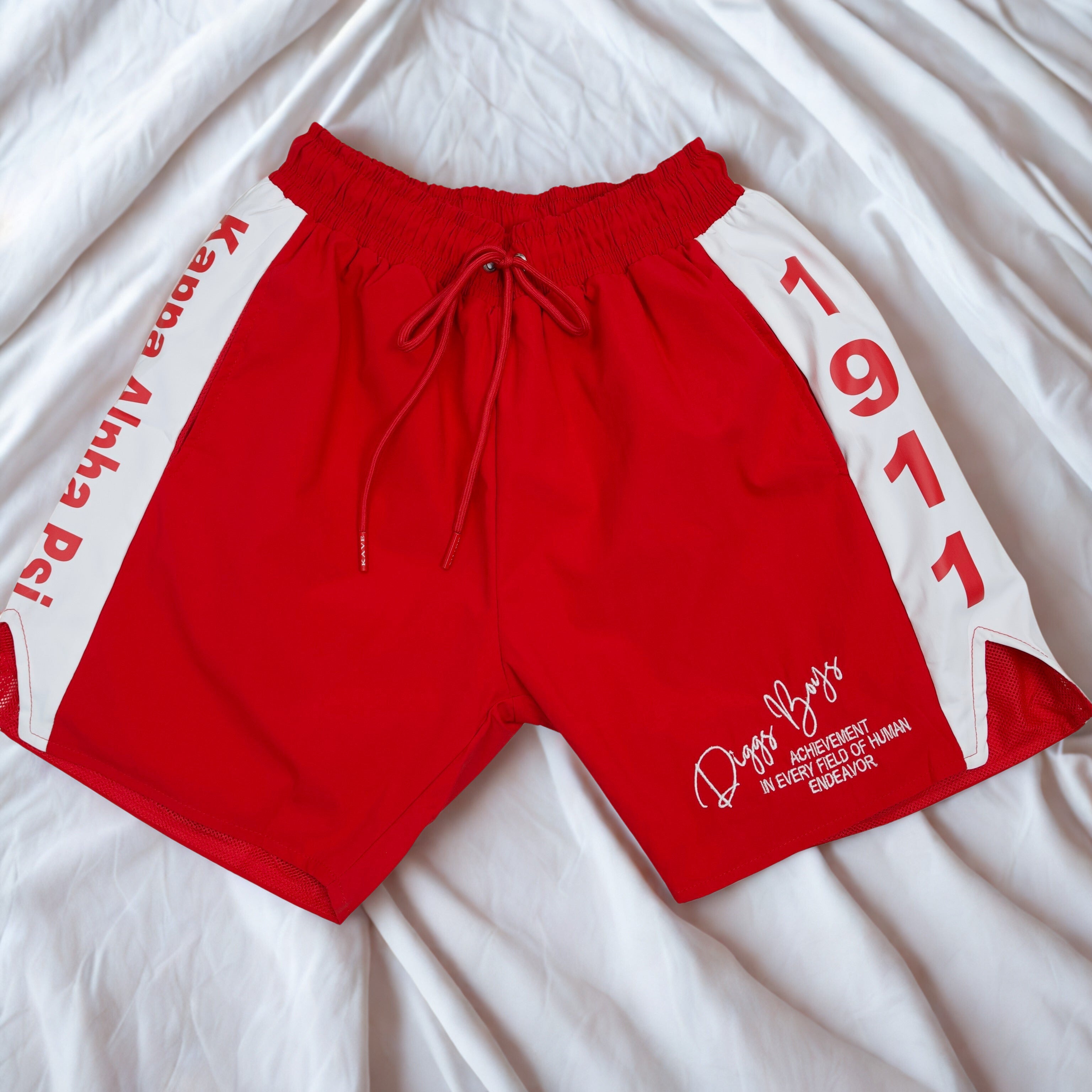 Kappa Alpha Psi Red Shorts for Diggs Boys - Stylish & Comfortable Gear ...